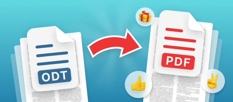 Kostenloser Online ODT zu PDF Konverter - Blog von PDF Candy