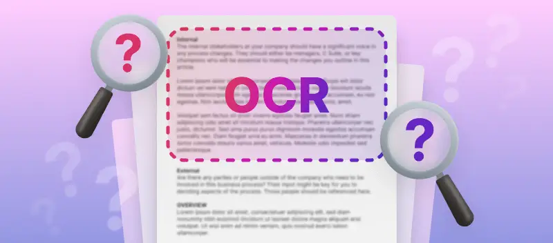 Qu'est-ce que l'OCR et comment utiliser cette technologie - PDF Candy
